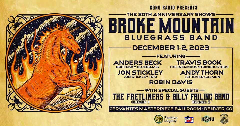 2 Nights of Broke Mountain Bluegrass ft. Anders Beck, Travis Book, Andy ...