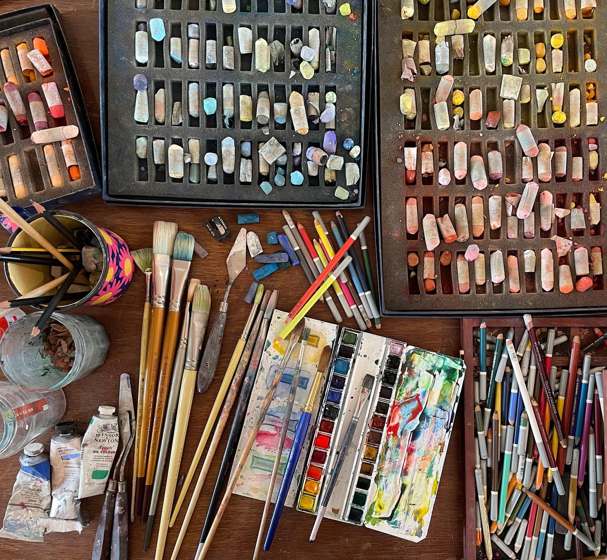 WORKSHOP:Mixed media and creative play with painter Amy Shuckburgh ...