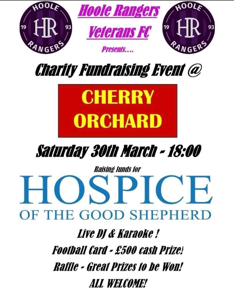 Hoole Rangers Charity Fundraising Evening , 5 Chapel Lane, Chester, 30 ...