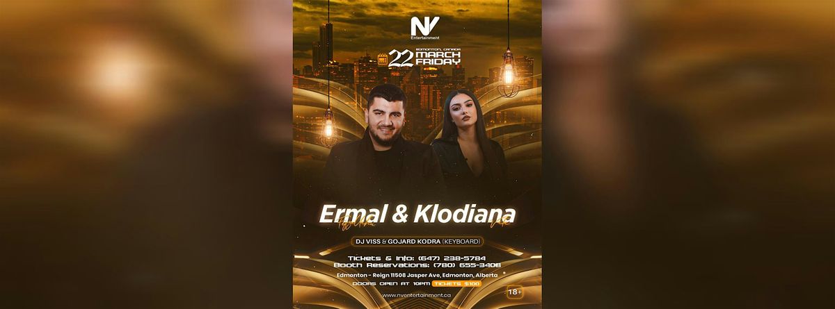 ERMAL FEJZULLAHU - EDMONTON, Reign Premium Lounge & Kitchen, Jasper ...