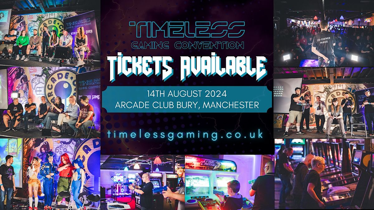 Timeless Gaming Convention 2024, Arcade Club, Cork Street, Bury, UK, 14 ...