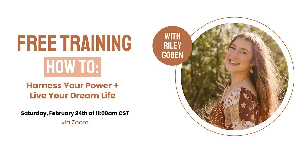 HOW TO: Harness Your Power + Live Your Dream Life, Zoom Call, Sedona ...