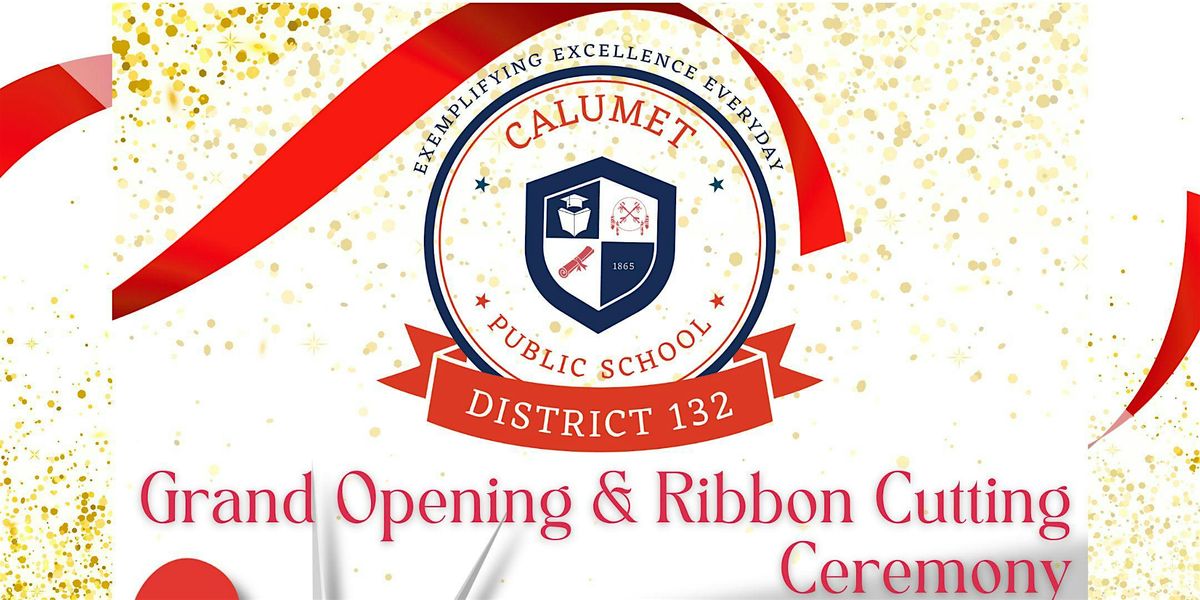 The New Calumet Middle School Gymnasium Grand Opening & Ribbon Cutting ...
