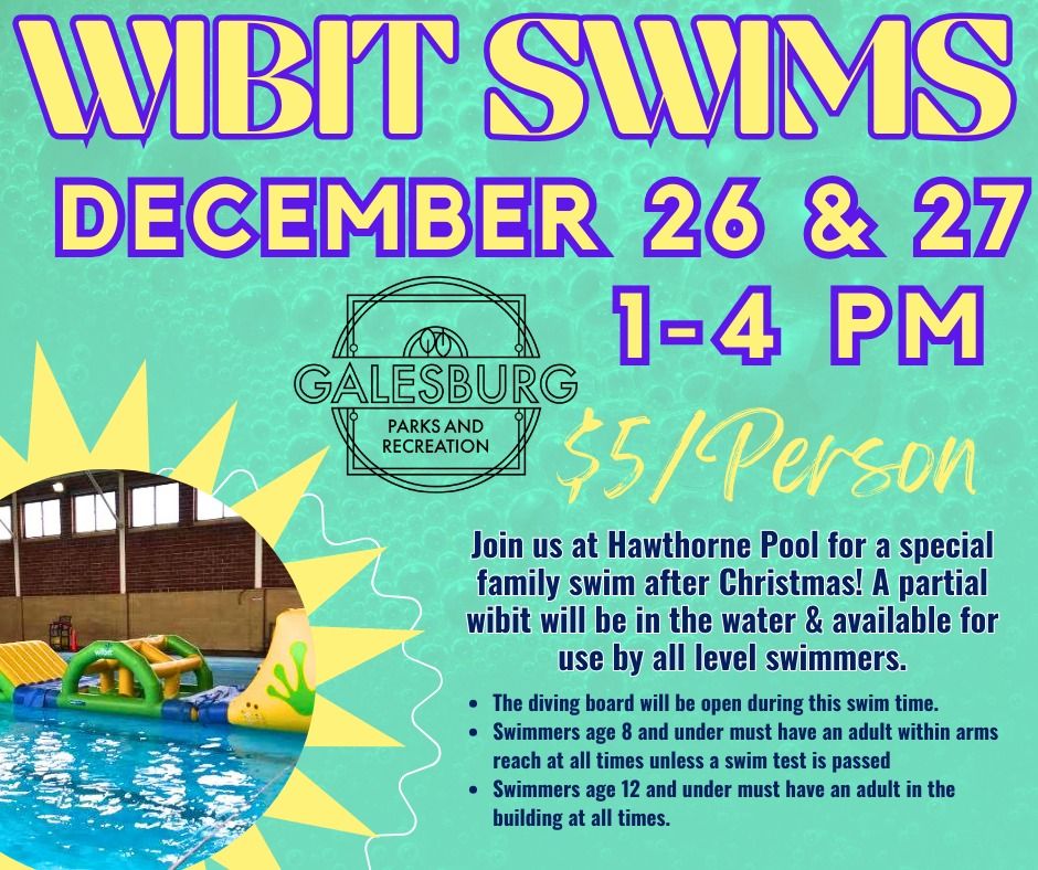 Wibit Swim, Hawthorne Pool, Galesburg, 26 December 2023 | AllEvents.in