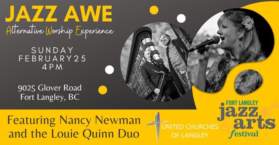 JAZZ AWE with Nancy Newman and Louie Quinn Duo, 9025 Glover Road, Fort ...