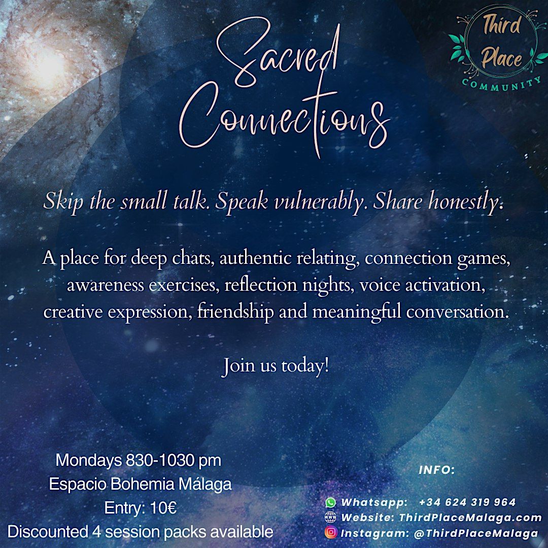 Sacred Connections: Explore your inner world, share vulnerably, connect ...