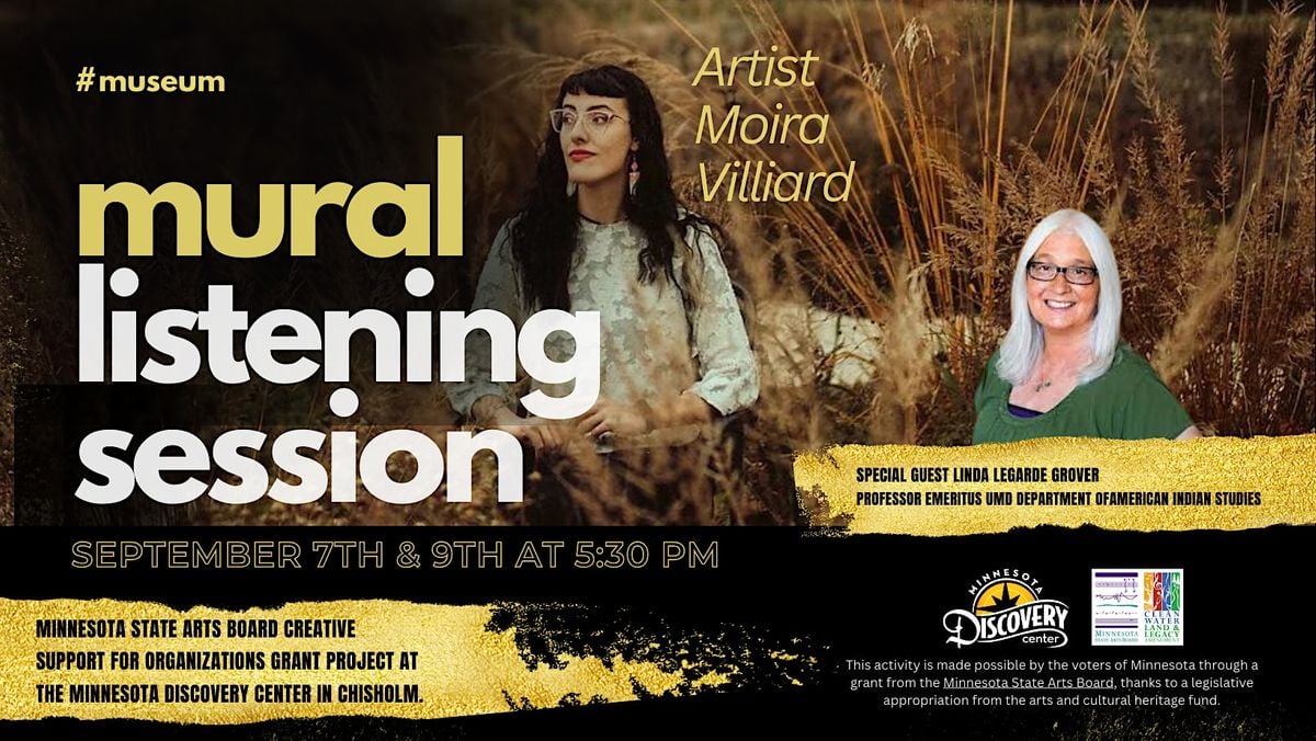 Museum Mural Public Listening Session #1 with artist Moira Villiard on ...