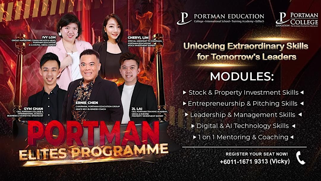 The PORTMAN Elite Program – Your Launchpad to Success, PORTMAN College ...