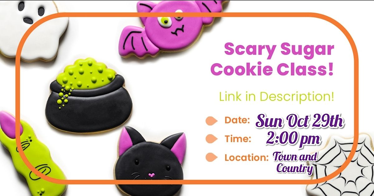 Scary Sugar Cookie Decorating Class, 10207 Oasis Palm Dr, Tampa, 29 ...