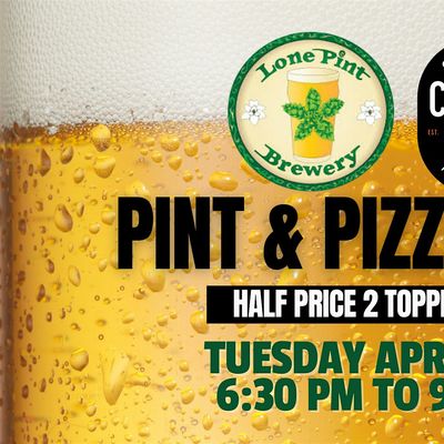 Pint & Pizza Night, Crust Pizza Co. Houston Heights, 23 April 2024 ...