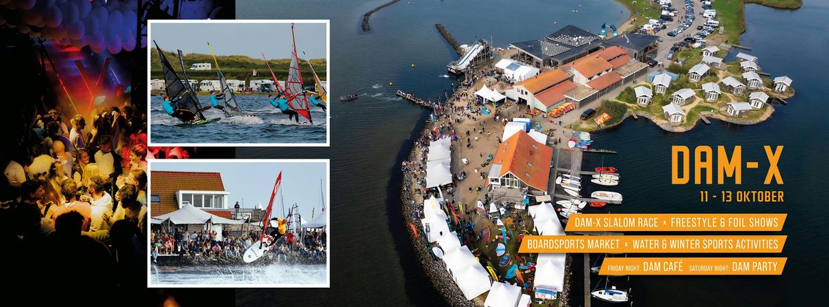 DAM-X windsurf & wing slalom, Zeil- & Surfcentrum Brouwersdam, Ouddorp, 11 October to 13 October ...