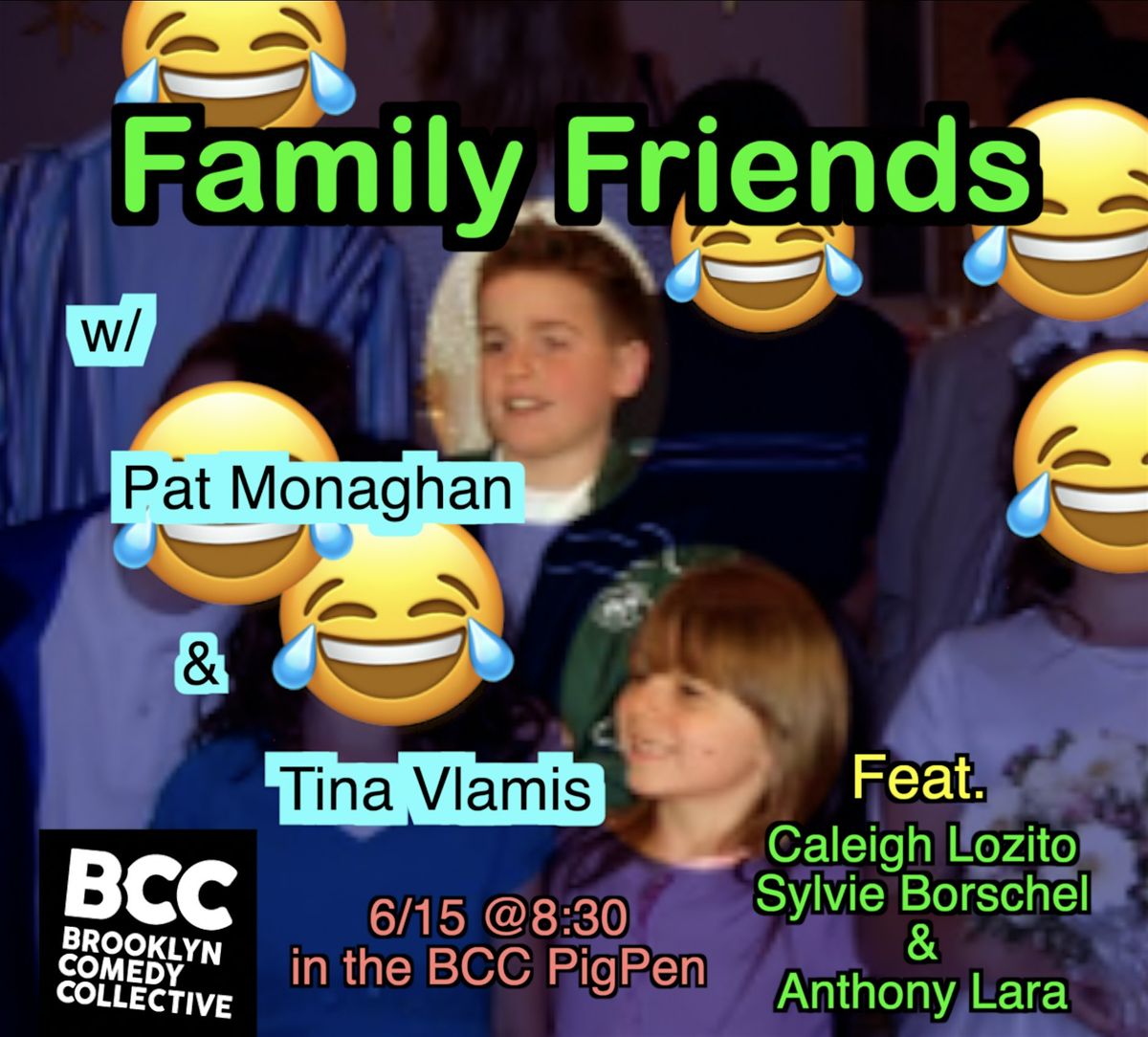 Family Friends, The BCC Pig Pen, Brooklyn, 15 June 2024 | AllEvents.in