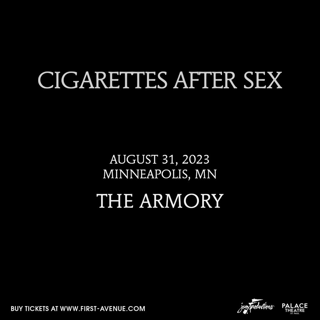 Cigarettes After Sex Amsterdam Tickets, Ziggo Dome, Amsterdam, 1 June ...