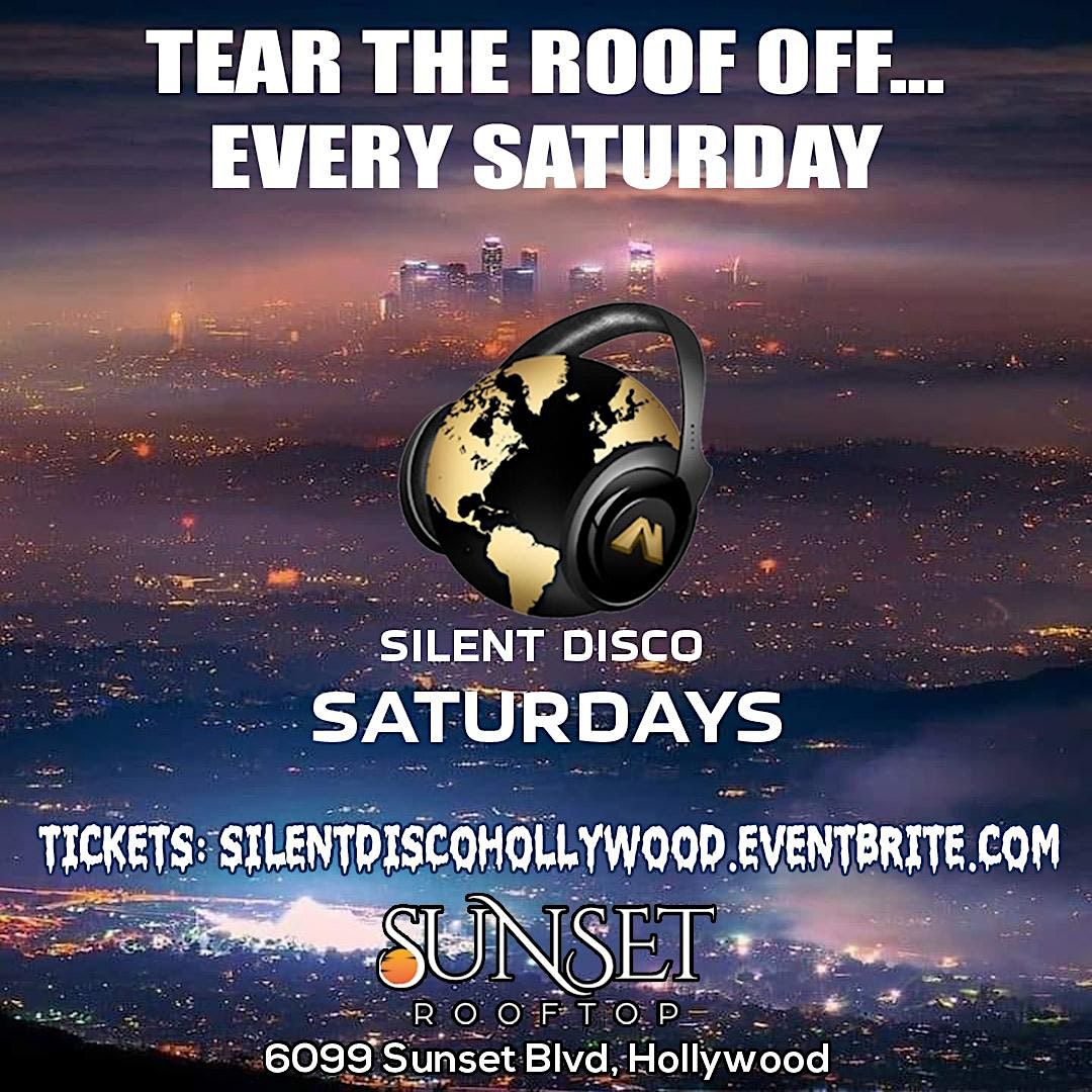 Silent Disco Party on the WORLD FAMOUS Sunset Blvd in Hollywood ...