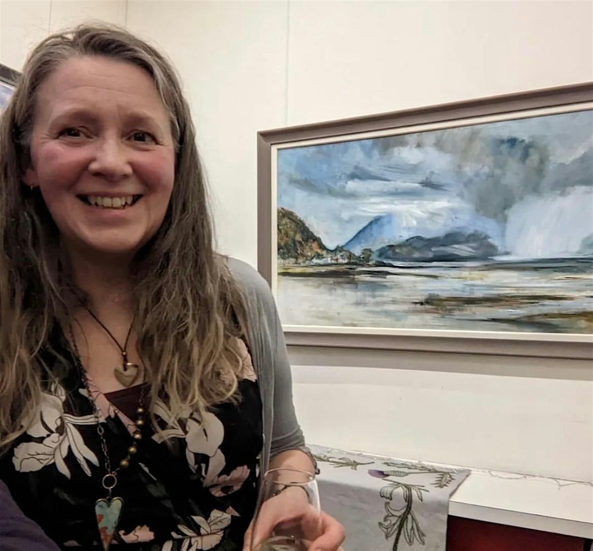 Astrid Leeson - Talk and Casual Conversation, The Scottish Arts Club, Edinburgh, 28 March 2024 ...