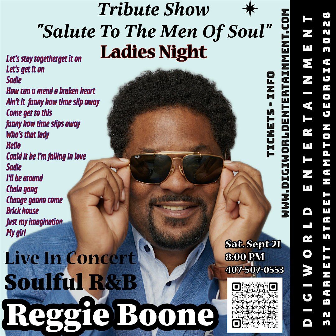 Tribute To The Men Of Soul ( Ladies Night), Digi World Entertainment ...