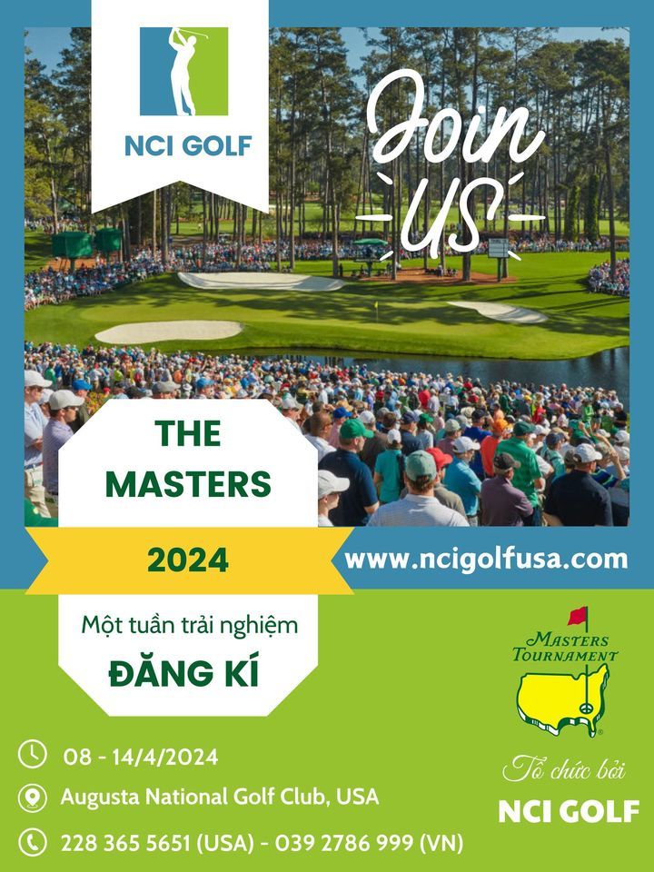 The MASTERS Experiences , Augusta National Golf Club, April 7 2024 ...