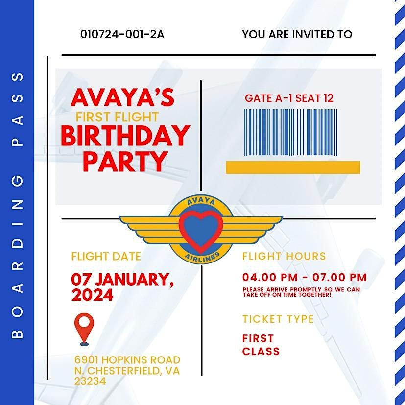 Avaya’s First Flight, Beulah Recreation Center, Chesterfield, 7 January ...