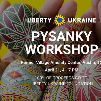Pysanky Workshop with Valentyna Schneider!, 13400 Briarwick Dr unit 2901, Austin, 21 April 2024 ...
