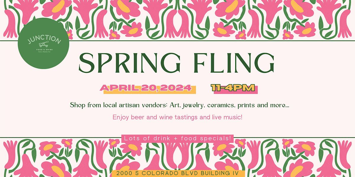 SPRING FLING MARKET, 2000 S Colorado Blvd, Denver, 20 April 2024 ...