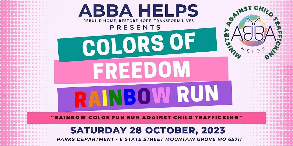 ABBA HELPS COLORS OF FREEDOM RAINBOW RUN, Parks Department, Mountain ...