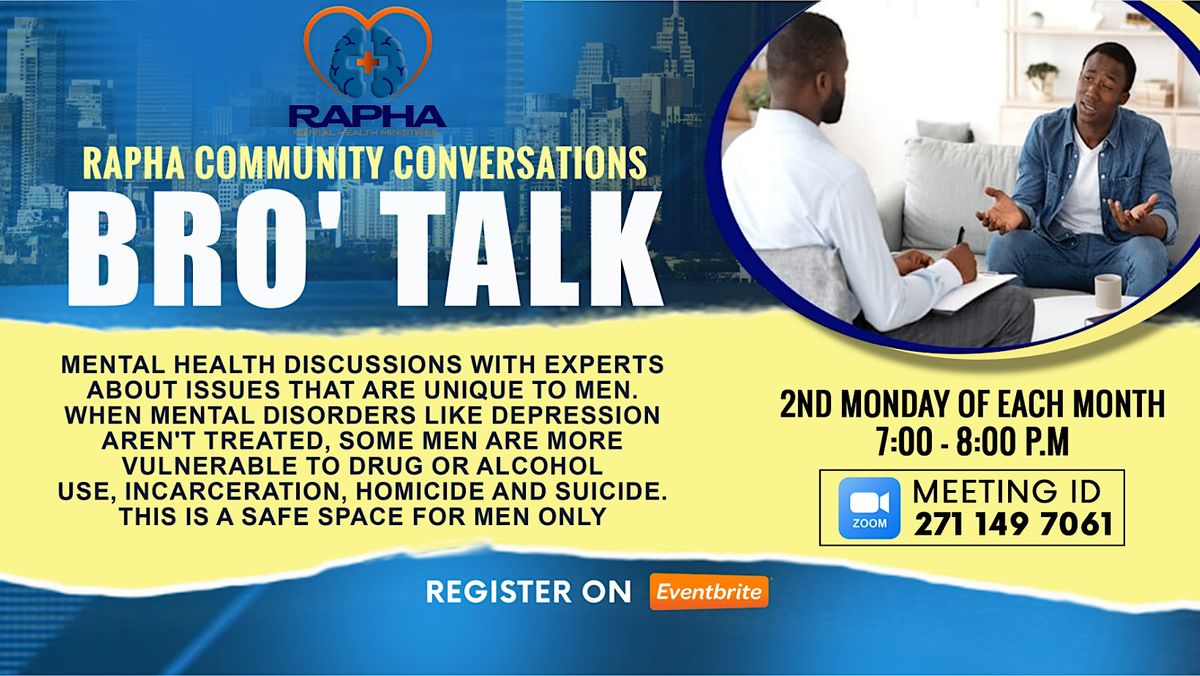BRO TALK - Rapha Community Conversations, July 10 2023 | Online Event ...