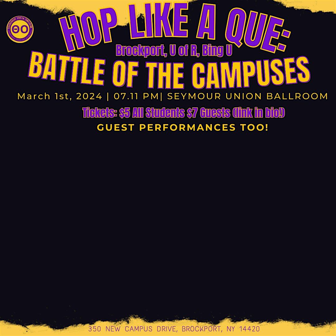 Hop like a QUE Competition 2024, Seymour College Union, New Campus Dr ...