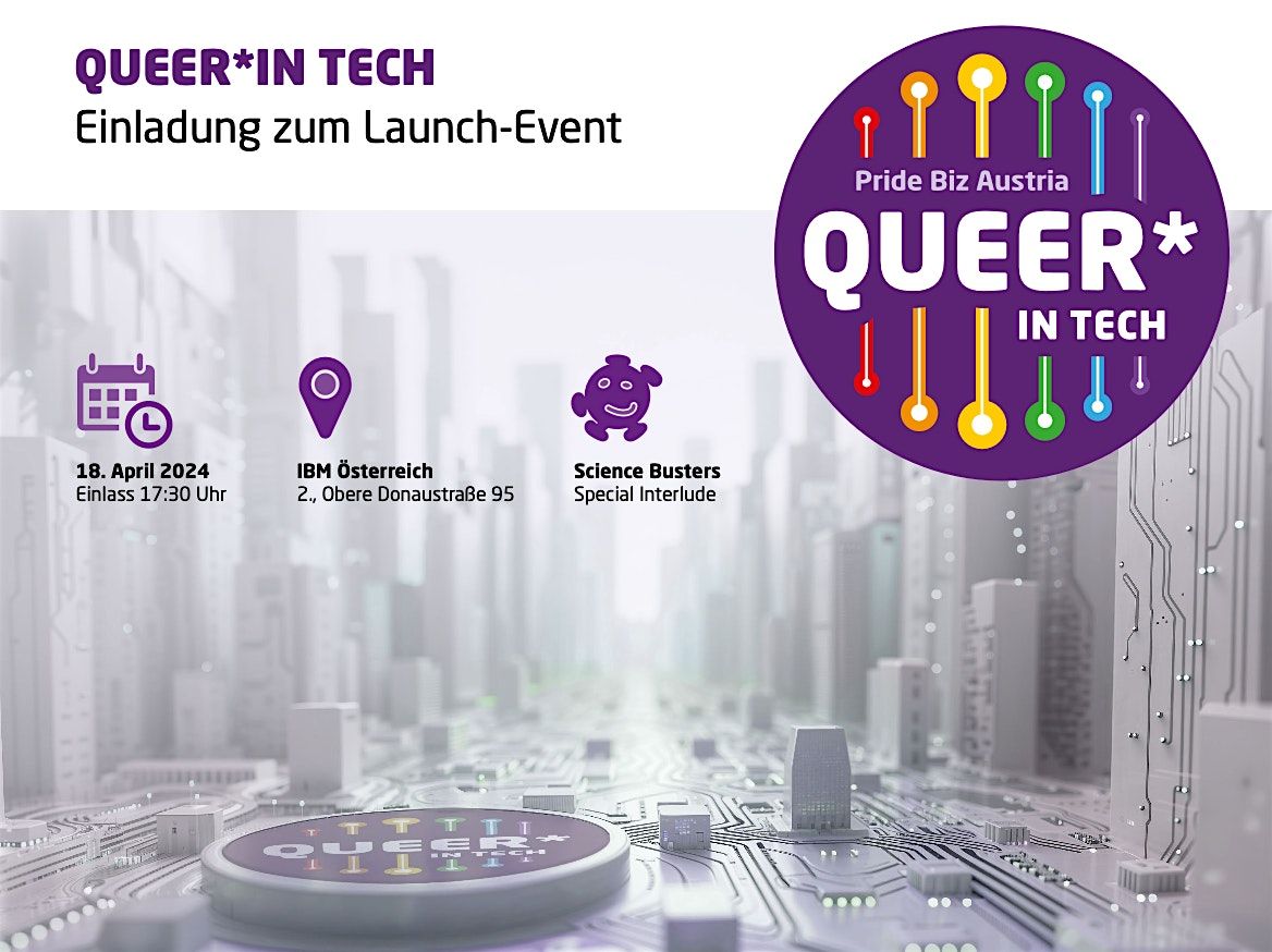 Launch Event QUEER*IN TECH, IBM Österreich Internationale Büromaschinen ...