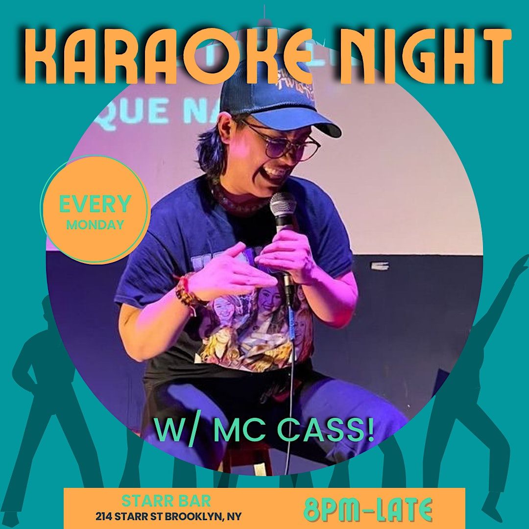 Karaoke At Starr Bar!, Starr Bar, Brooklyn, 18 September to 19 ...