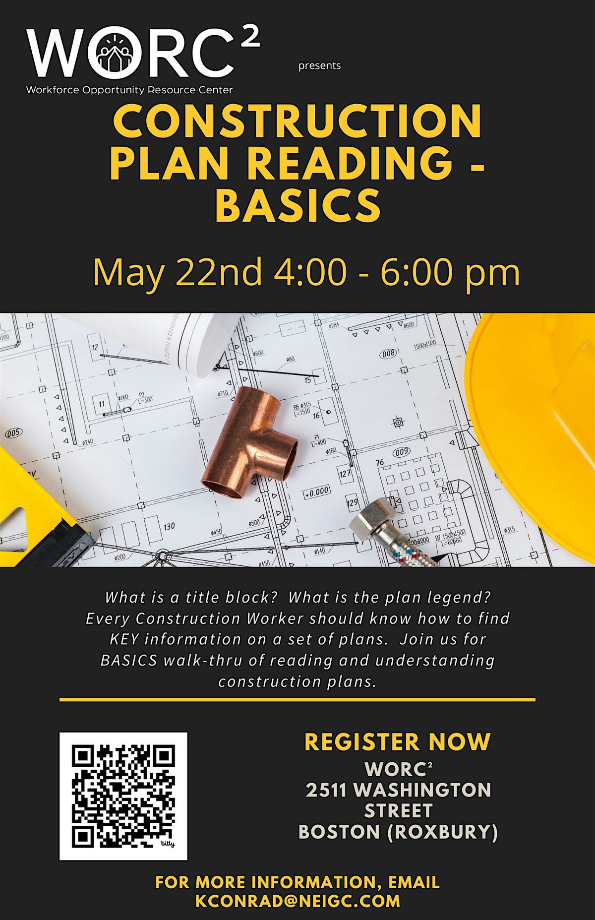 WORC² presents: Construction Plan Reading - Basics, 2511 Washington St ...