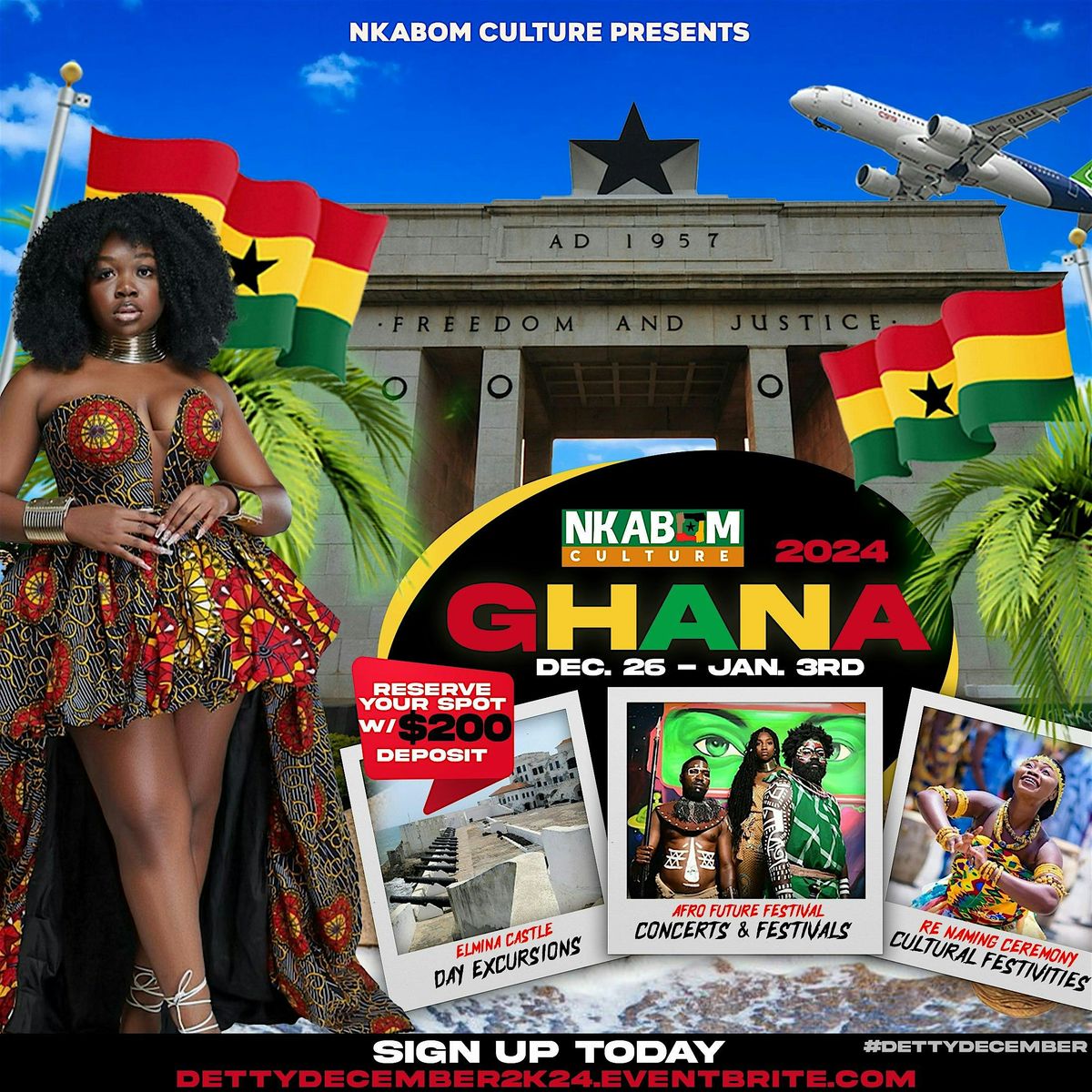 GHANA #DETTYDECEMBER | Dec. 26th - Jan. 3rd | A trip of a Lifetime!, Accra, 26 December to 3 ...