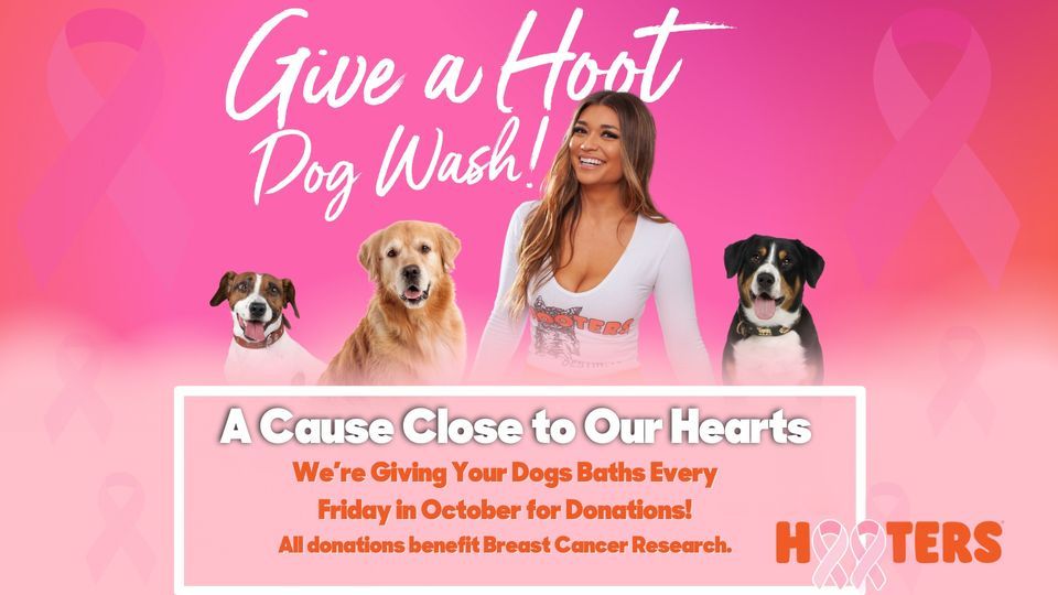 Dog Washes at Hooters - Benefiting Breast Cancer Research!, Destin ...