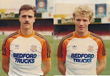 An evening with Luton Town legends, DAVID MOSS & TIM BREACKER and ...
