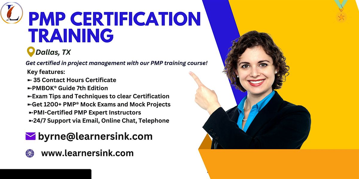 4 Day PMP Workflow Training in Dallas, TX, 4514 Cole Ave, Dallas, 24 ...