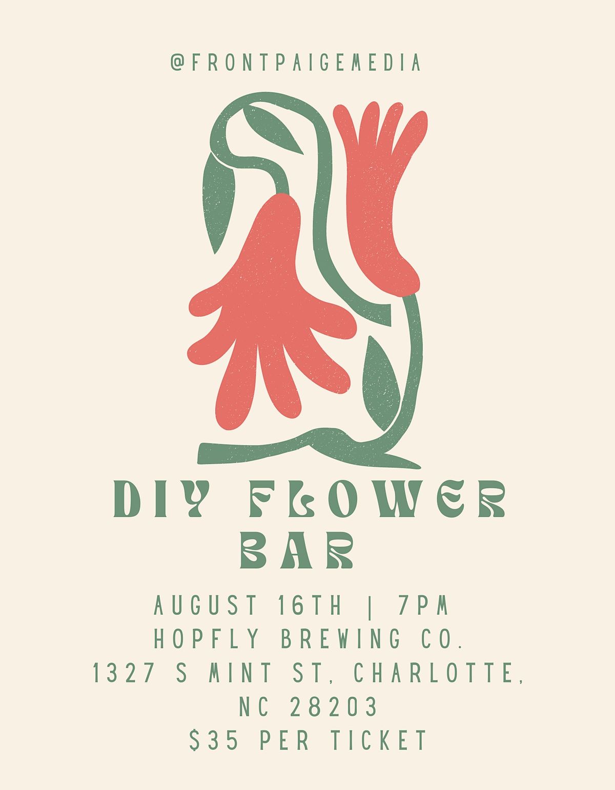 Hop Fly Flower Bar, 1327 S Mint St, Charlotte, 15 August 2023 ...