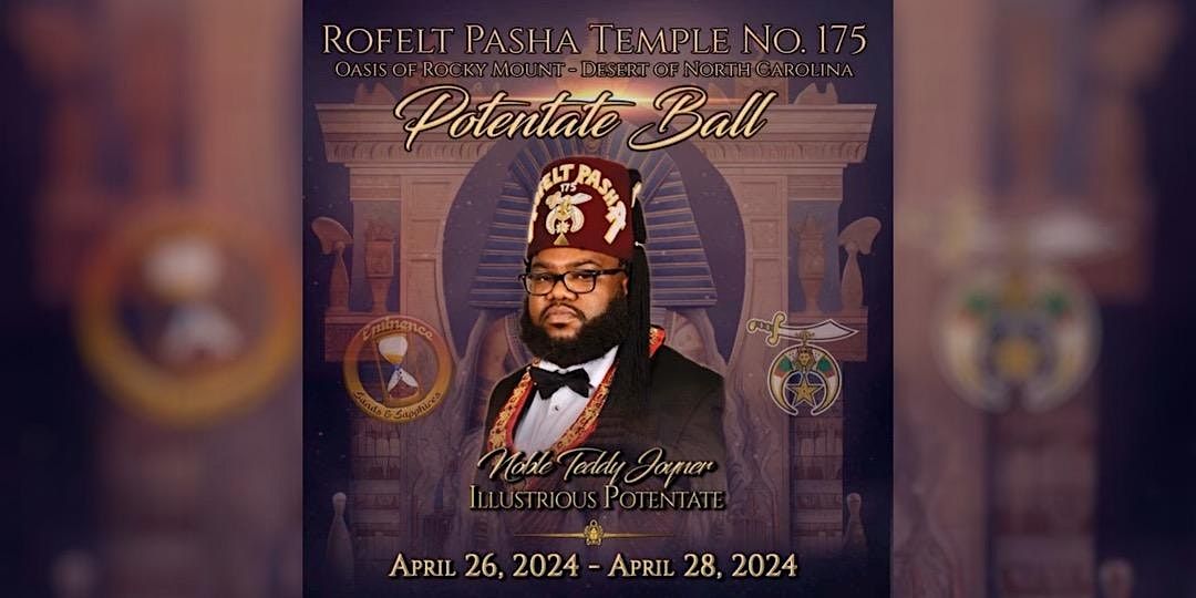 Rofelt Pasha #175 Illustrious Potentate Charity Ball, Bob Martin ...
