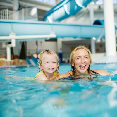 Half Term One Hour Swim Session, Merton Leisure Club & Aquadome, Jersey, February 18 2024 ...