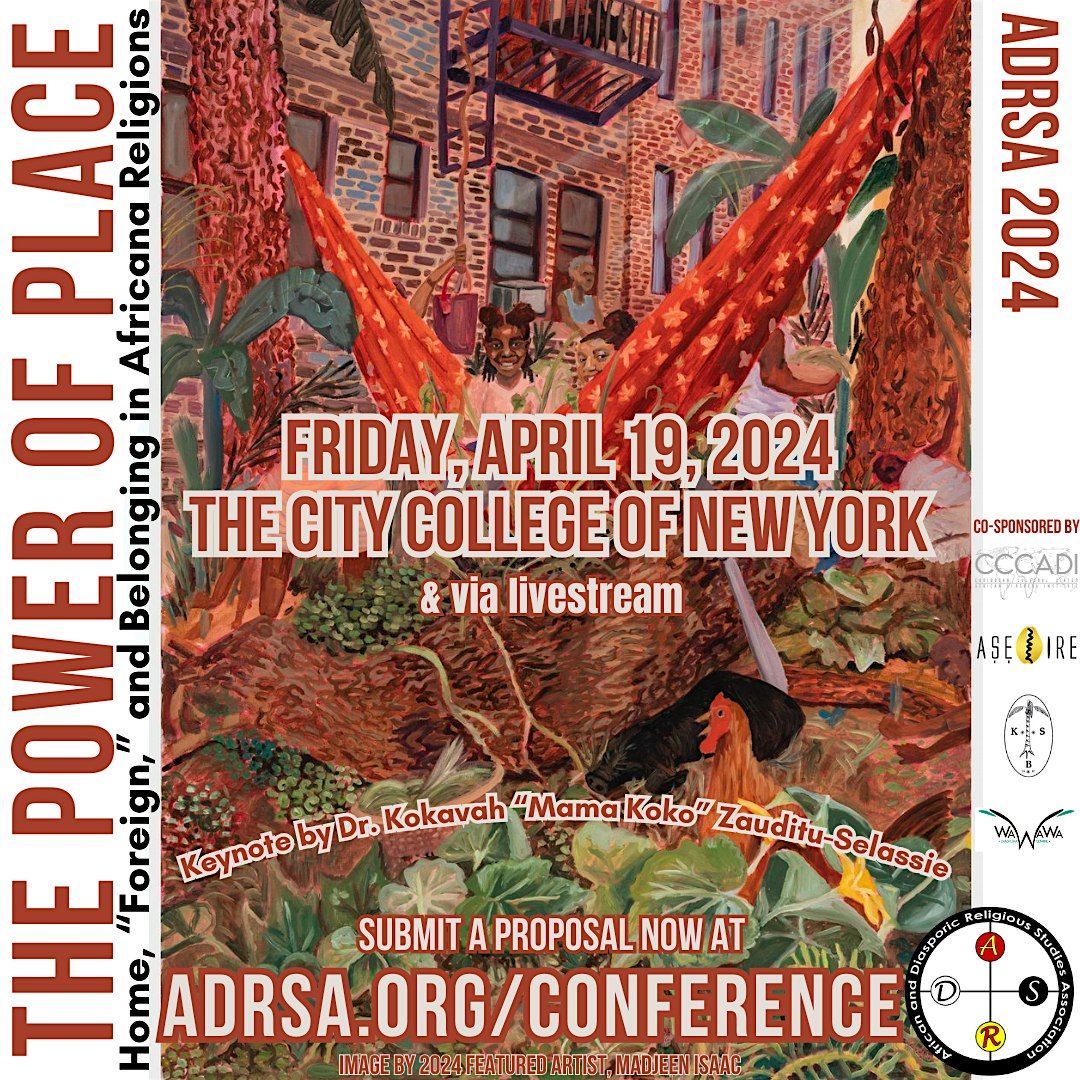 ADRSA 2024: The Power of Place, The City College of New York, 19 April 2024 | AllEvents.in ...