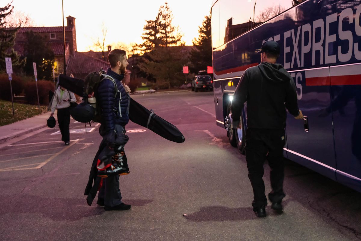 CU Ski Bus 23/24, Franklin Field (last stop on campus), Boulder, 9 ...