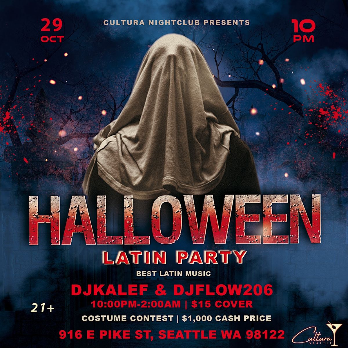 Halloween Full latin experience, Cultura Seattle, East Pike Street ...