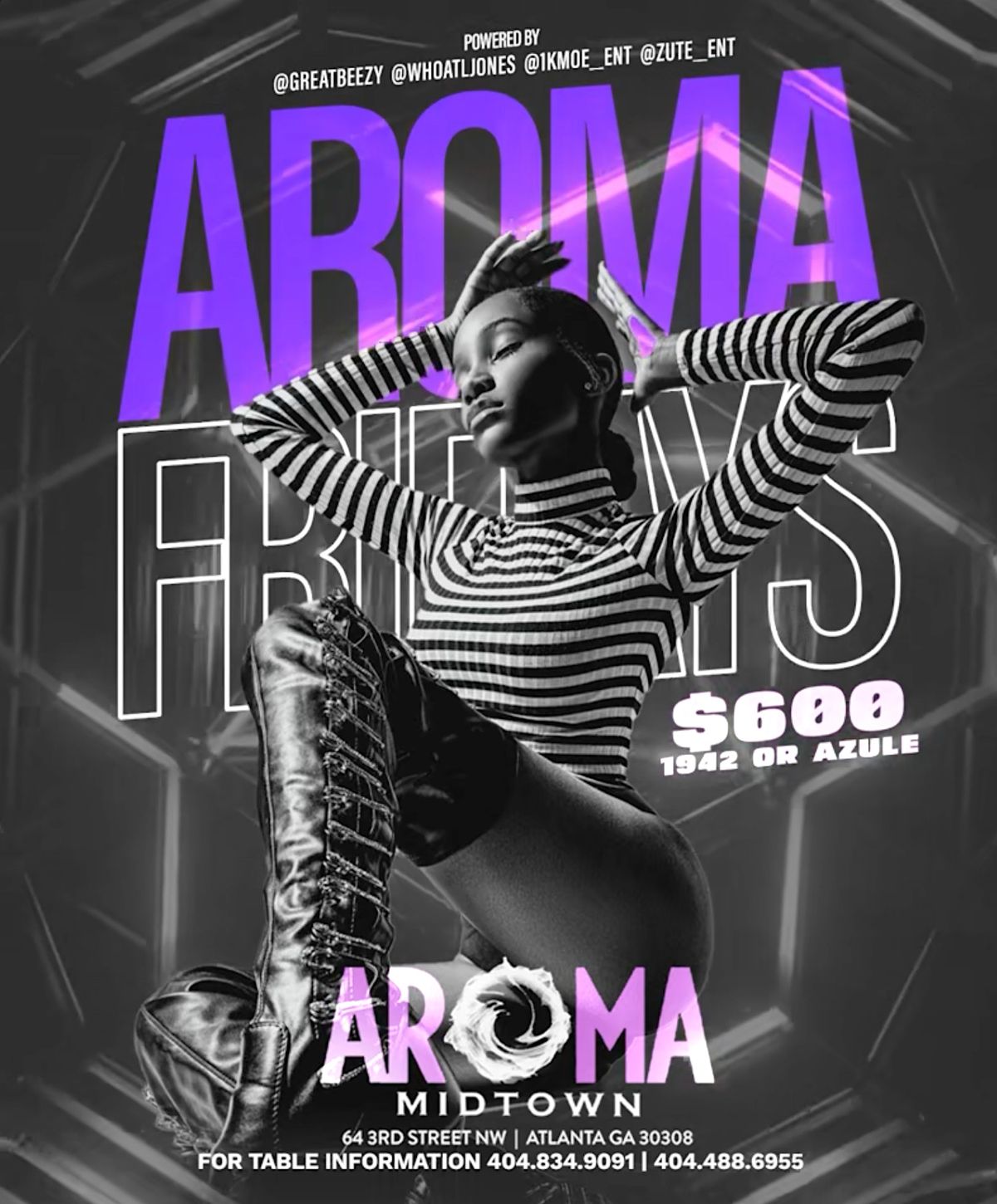 Aroma Fridays, 64 3rd St NW, Atlanta, 24 November to 25 November ...