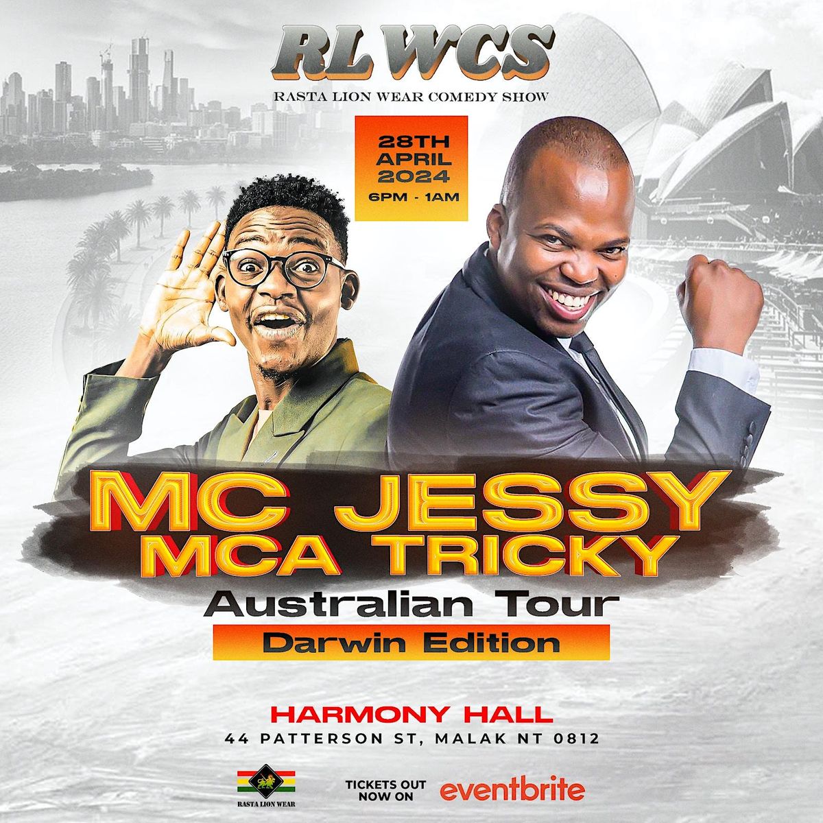 MC JESSY & MCA TRICKY AUSTRALIAN TOUR DARWIN, Harmony Hall, Malak, 28 ...