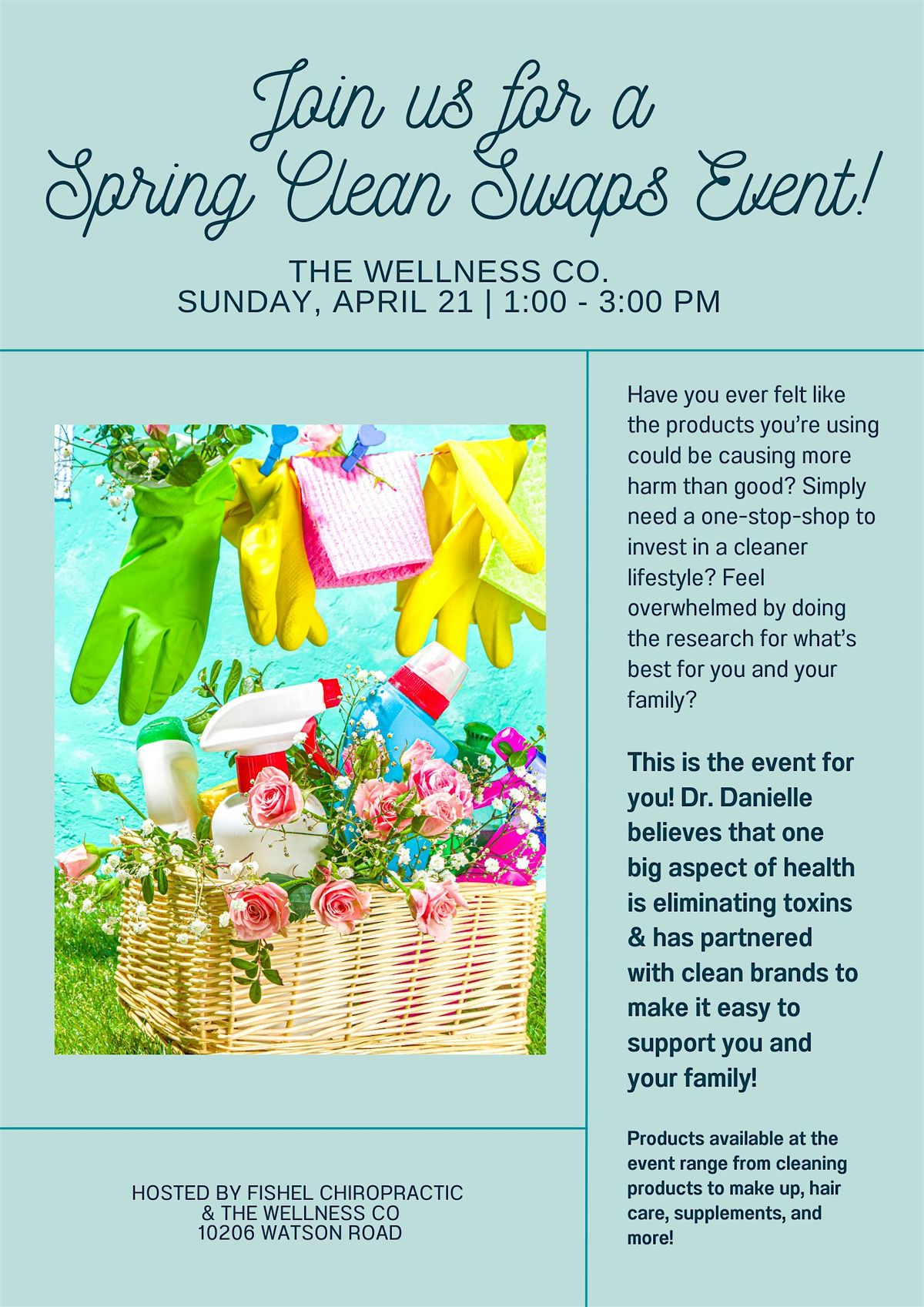 Spring Clean Swaps Event, The Wellness Co., St. Louis, 21 April 2024 ...