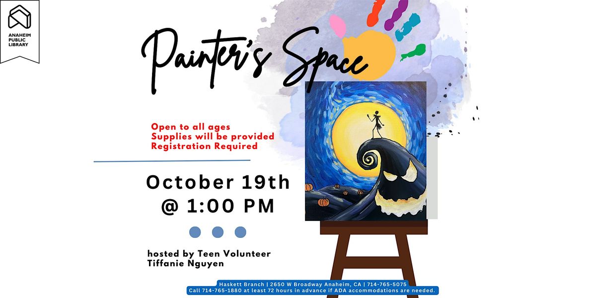 Painter’s Space: Spooky Season Painting at Haskett Branch, Haskett ...