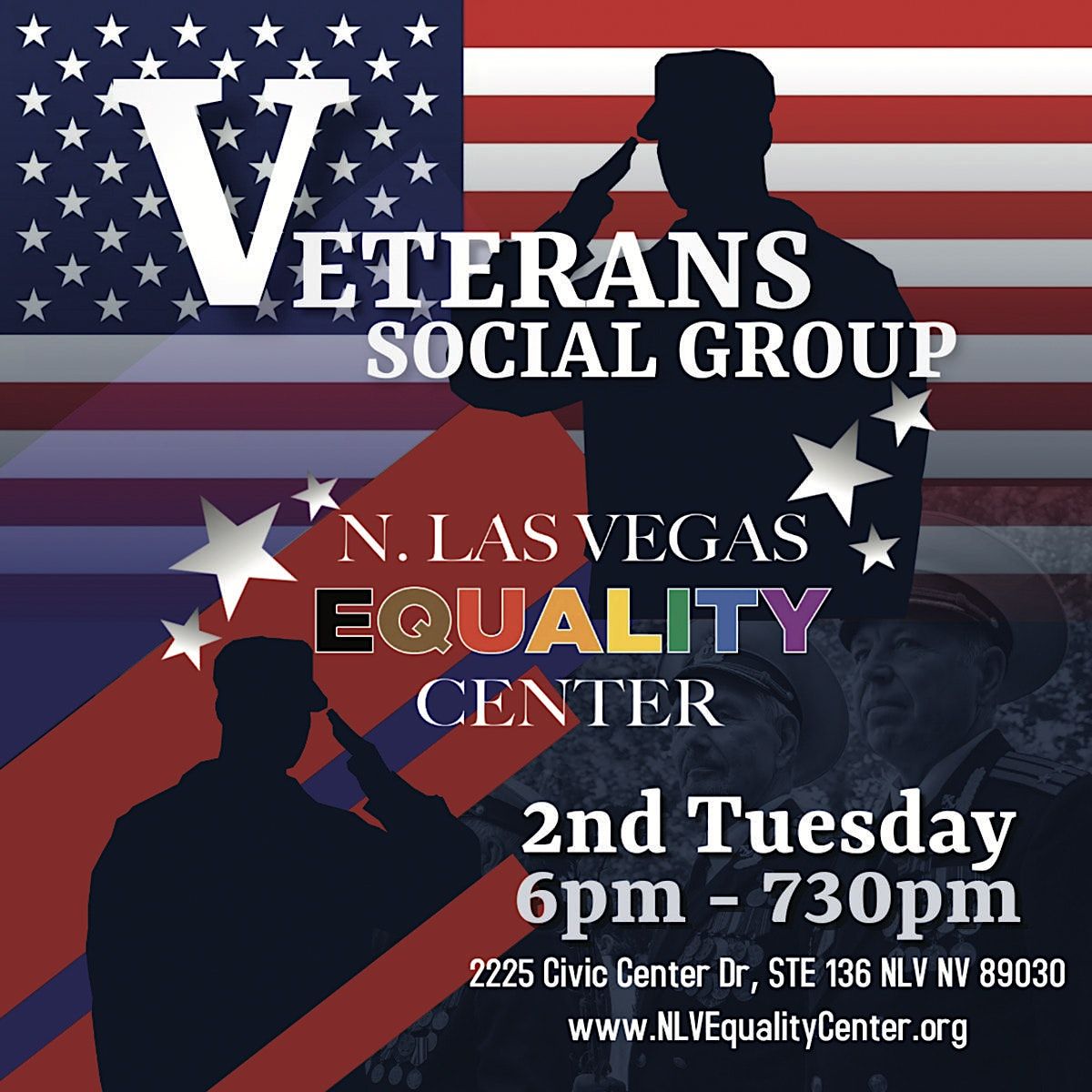 Veterans Social Group, North Las Vegas Equality Center, 10 October 2023 ...