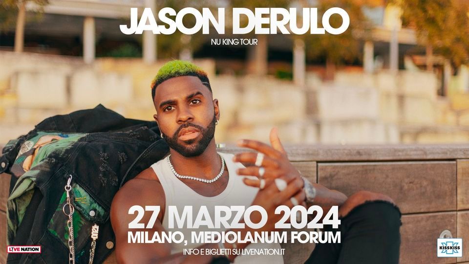 Jason Derulo - Nu King Tour, Mediolanum Forum, Assago, March 27 2024 ...