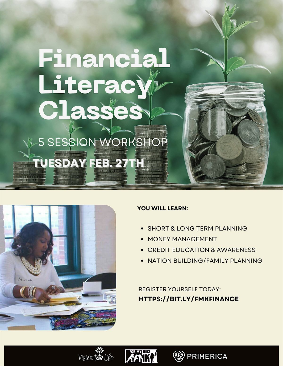 Financial Literacy Classes (Workshop 2), 2036 W North Ave, Baltimore ...