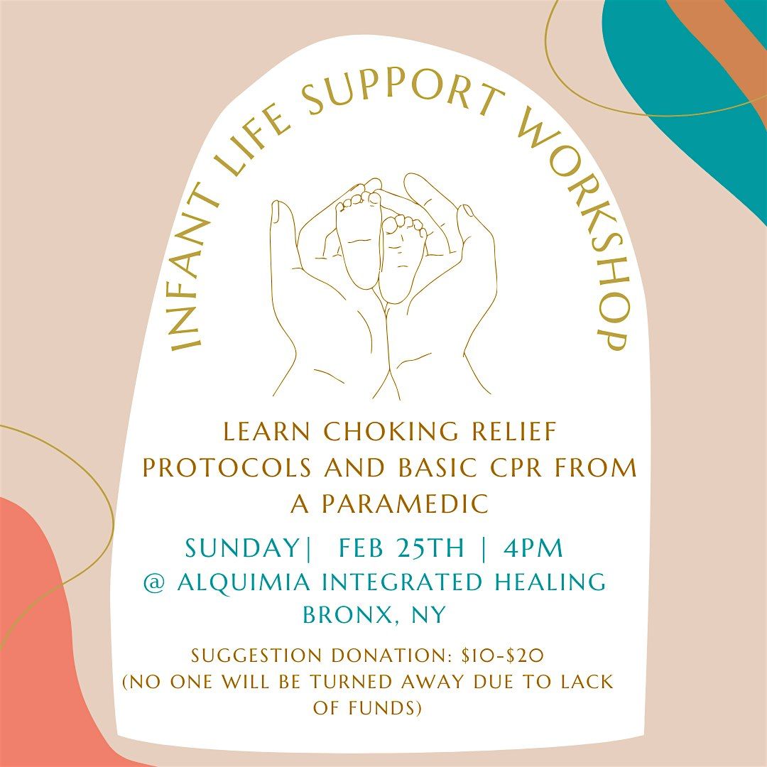Infant Life Support Workshop, Alquimia Integrative Healing, Canal Place ...