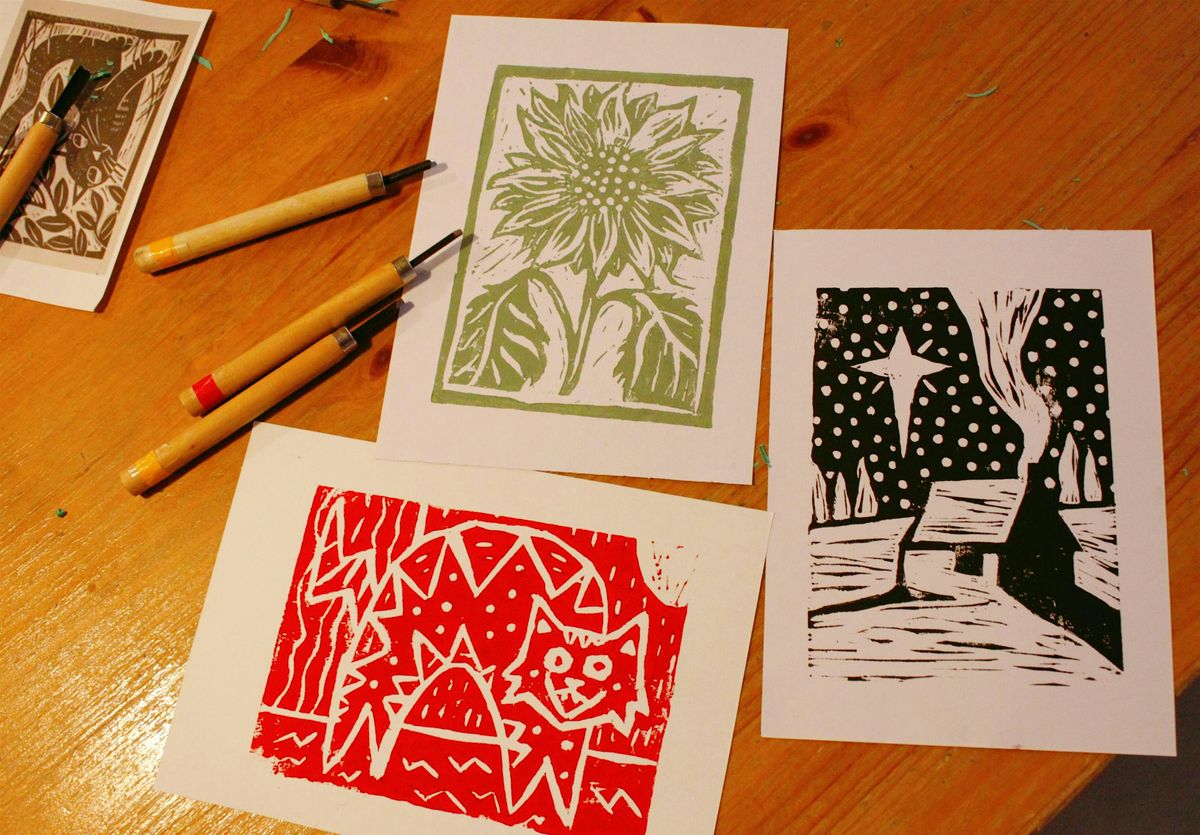 Linocut printmaking workshop, Northern Monk Refectory MCR, Manchester, 28 April 2024 | AllEvents.in