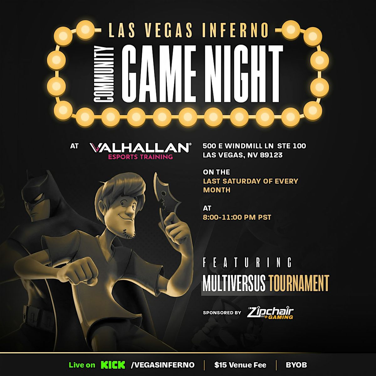 Inferno Night, Valhallan Esports Training, Las Vegas, 29 June 2024 ...